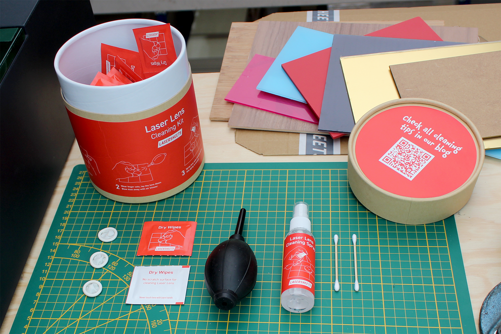 Laser Lens Cleaning Kit – Lasersheets